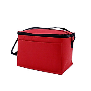 Everyday Super Insulated Lunch Cooler/ 6 can Capacity Cooler/Beverages Cooler (Red)