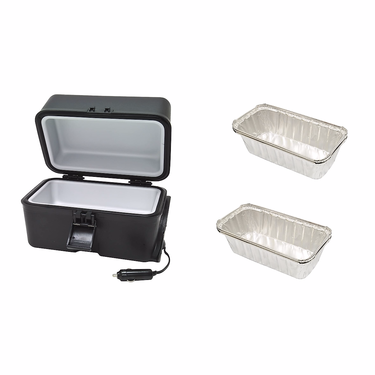 Roadpro Portable 12 Volt Cooking and Warming Oven Bundle with 6 Aluminum Foils