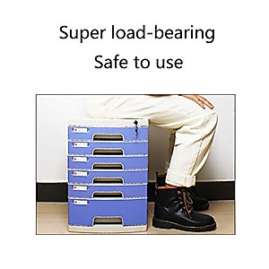 BXYXJ Multi-Functional 7/10/11/14 Tier File Cabinet, A4 Data Cabinet with Lock and Organize Cabinet, Label Index Classified Storage. (Size : 7 Layers)