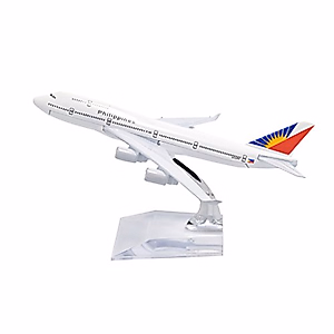 TANG DYNASTY(TM 1:400 16cm B747-400 Philippine Airlines Metal Airplane Model Plane Toy Plane Model