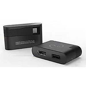 Dell DA20 USB Type-C to HDMI/USB Type-A Adapter Drop in The Box Component for: XPS 15-9500 Laptop XPS 17-9700 Laptop, Precision 5550 Mobile Workstation, Precision 5750 Mobile Workstation