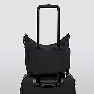 Baggallini Everywhere bagg with RFID, Charcoal Cheetah