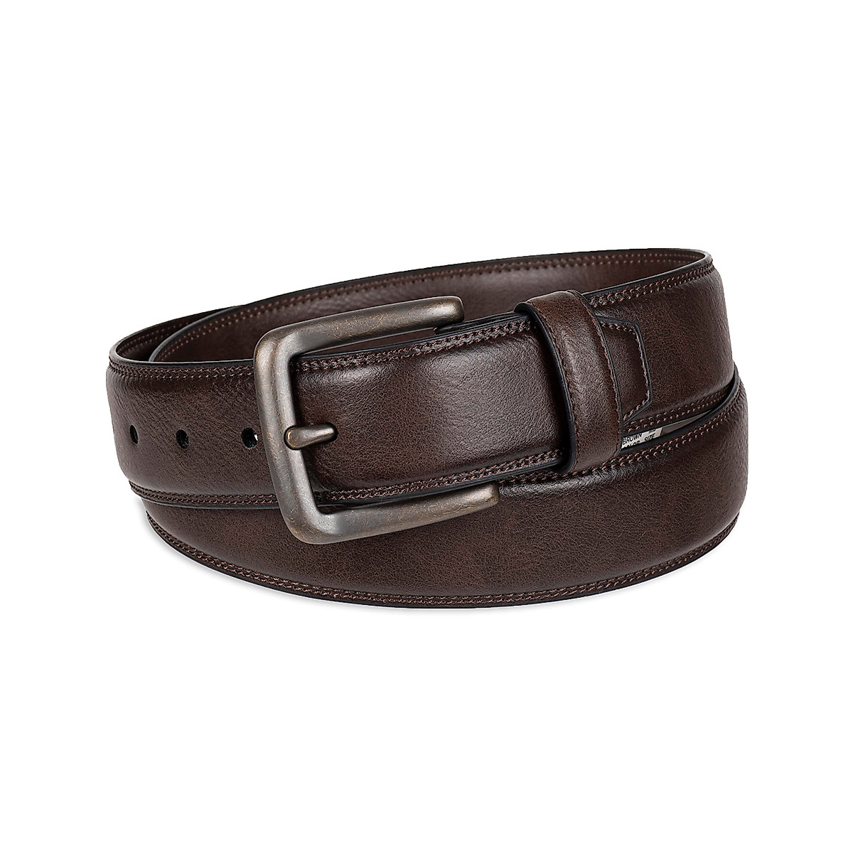 Columbia Men's 1.5" Wide Strech Casual Belt, brown, X-Large