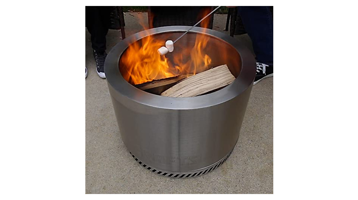 CRAFTSMAN 19.5" Smokeless Fire Pit - Portable & Stylish