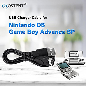 OSTENT USB Power Supply Charger Cable for Nintendo DS NDS GBA Game Boy Advance SP