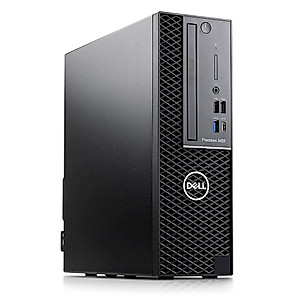 Dell Precision 3431 Desktop Computer Intel Hexa Core i5 9500 up to 4.4GHz 16GB RAM 240GB SSD Win10 WiFi (Renewed)