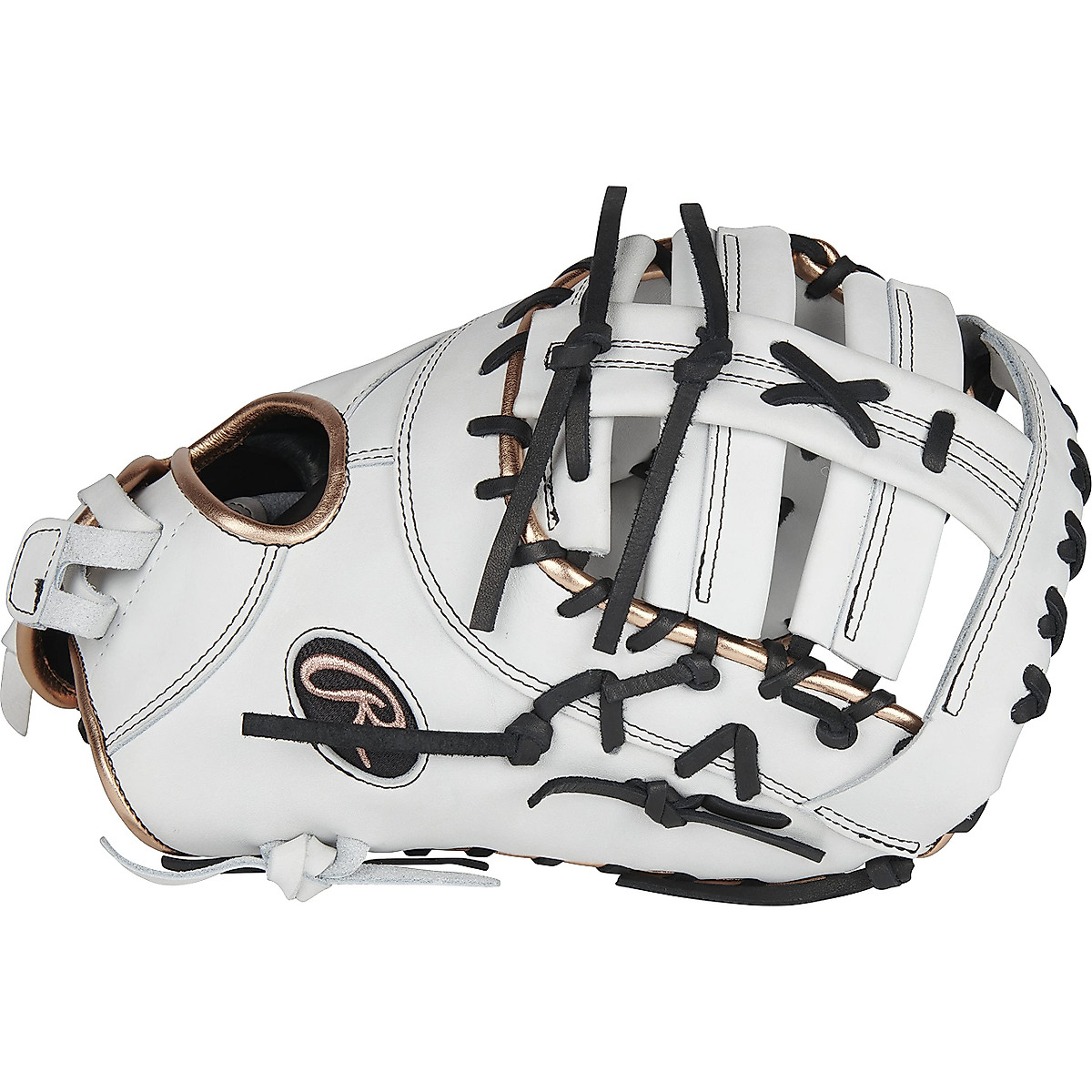 Rawlings | HEART OF THE HIDE Fastpitch Softball First Base Glove | 12.5" | Modified Single Post Web | Right Hand Throw
