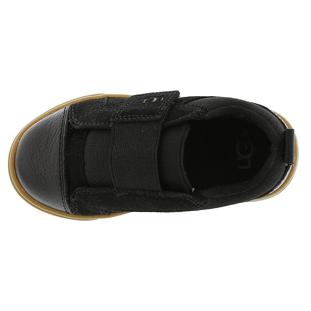 UGG Unisex-Child Rennon Low Sneakers, Black, 2