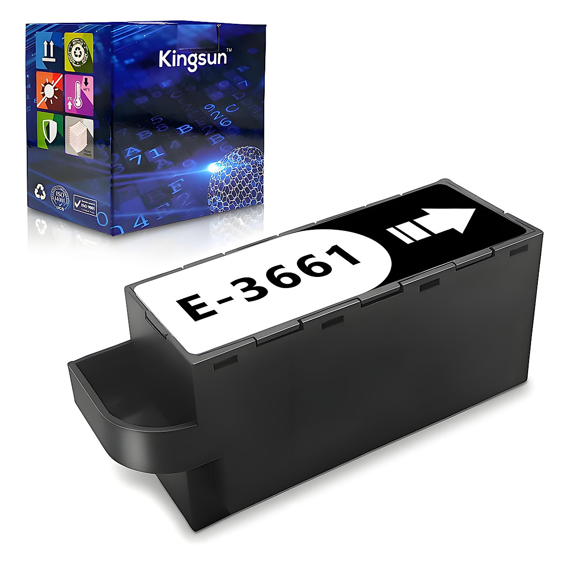 KSUMEI T3661 T366 T366100 Maintenance Box Compatible for Expression Premium XP-6000 XP-6100, Expression Photo XP-970 XP-15000 XP-8500 XP-8600 XP-8700 Printers