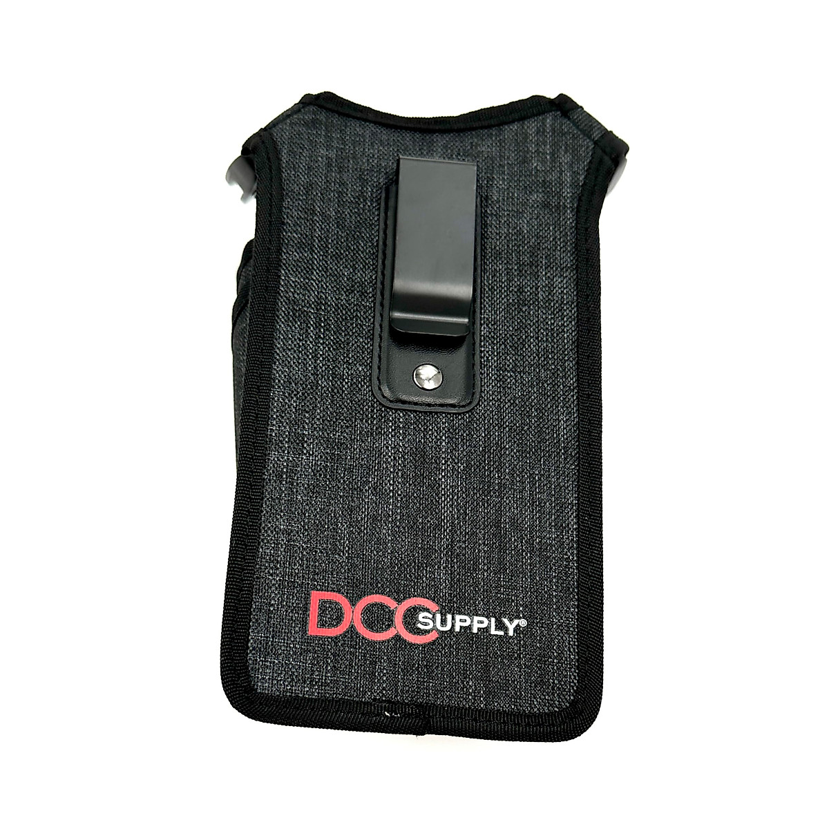 Square Payment Pouch with Sling/Waistbelt and Rugged Metal Belt Clip