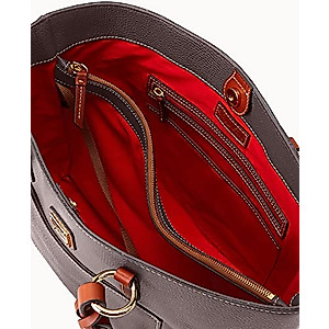 Dooney and Bourke Pebble Grain Tammy Tote Large (Brown T'morro)