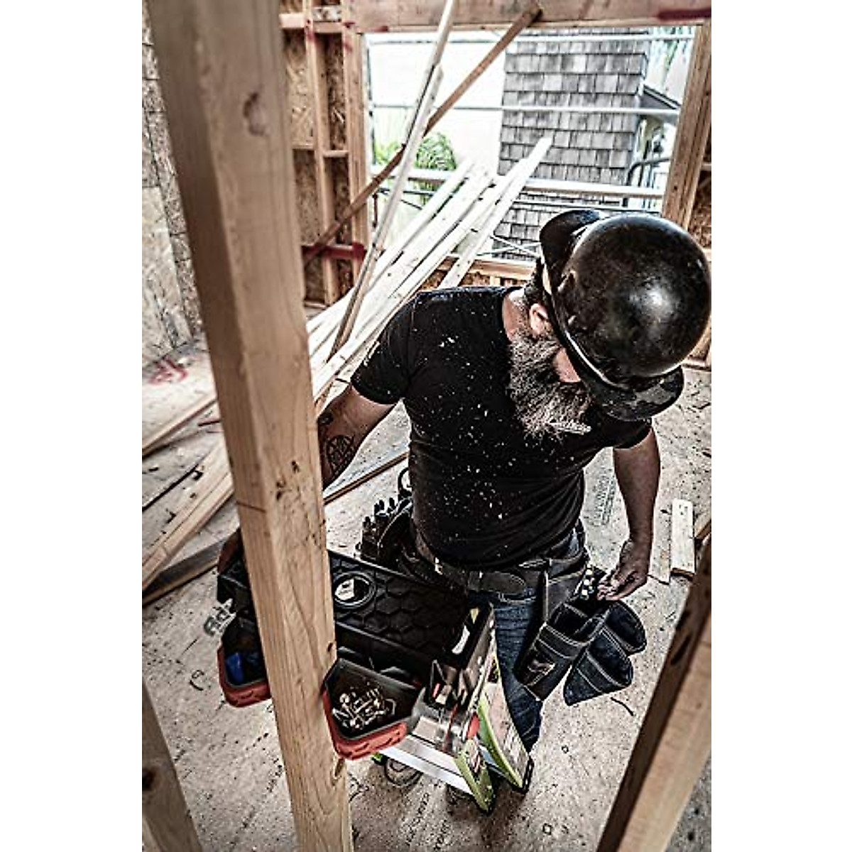 Little Giant Ladders, King Kombo, Professional, 4 ft. A Frame, 7 Ft. Extension, Fiberglass, Type 1AA, 375 lbs weight rating, (13470-001)