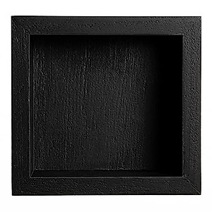 Wood Sign You are Amazing, Remember That Inspirational Wooden Sign 4.9 x 5.2 Inches Classic Box Sign (Black)