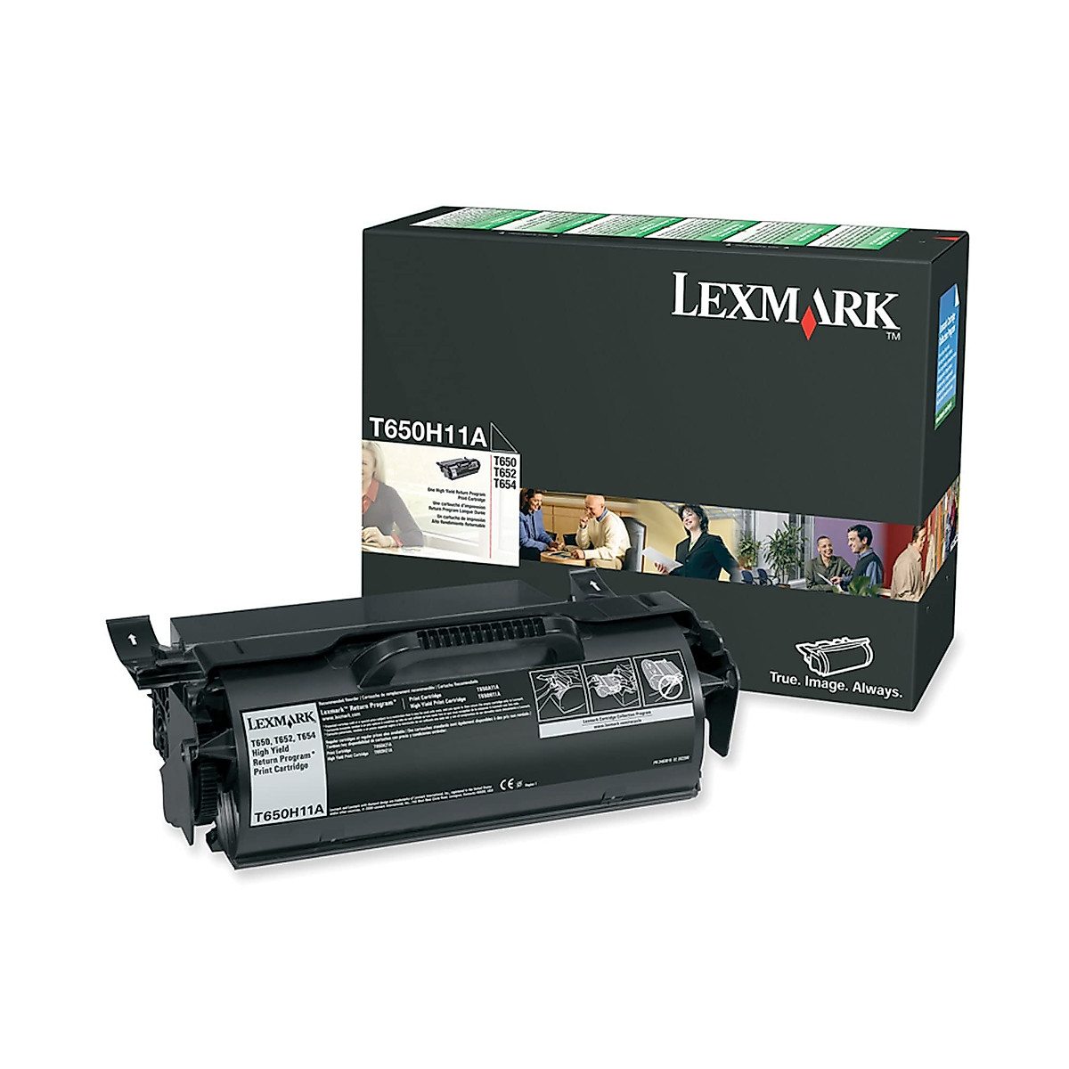 Lexmark T65X - T650H11A Hy Return Program Print Cartridge,Black