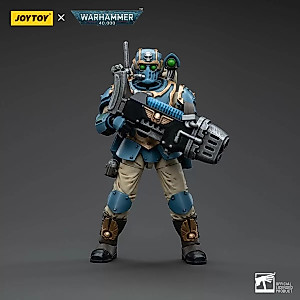 JoyToy Warhammer 40K: Astra Militarum Tempestus Scions Squad 55th Kappic Eagles Plasma Gunner 1:18 Scale Figure