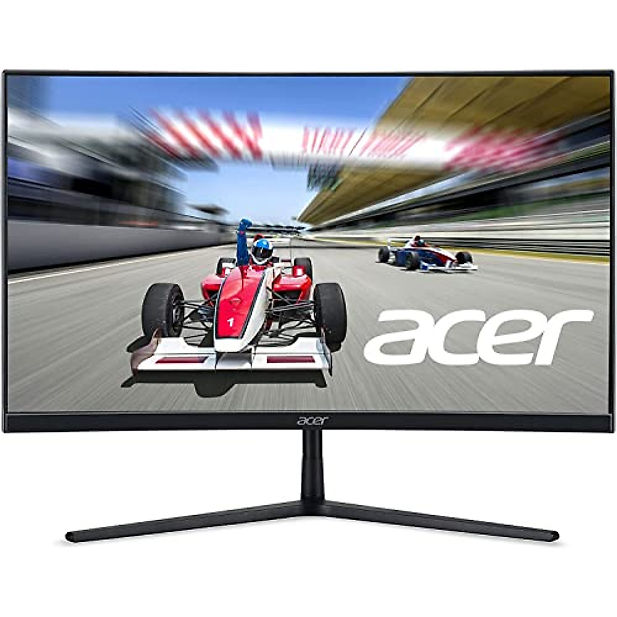 acer 23.6" FHD 1200R Curved Widescreen VA Gaming Monitor, 170Hz Refresh Rate, 1ms (VRB), AMD FreeSync Premium, 178° Wide View Angle, Zero-Frame, 2 x HDMI Ports & 1 x Display Port w/HDMI Cable