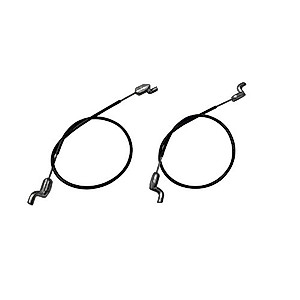 EngineRun 1501122MA (2 Pack) Snow Thrower Front Drive Lower Cable Compatible with Craftsman Murray fits OEM 722095 313449MA 2 Stage Snow Blower Parts