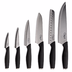 Ozeri Elite Chef II 12-Piece Ceramic Knife Set,Black
