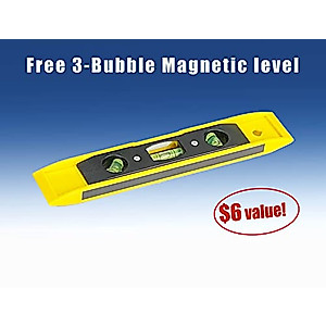 ROCKMAN RV Camper Trailer Stabilizer Leveling Scissor Jacks w/Socket & Level 24" 7500lbs Set 4