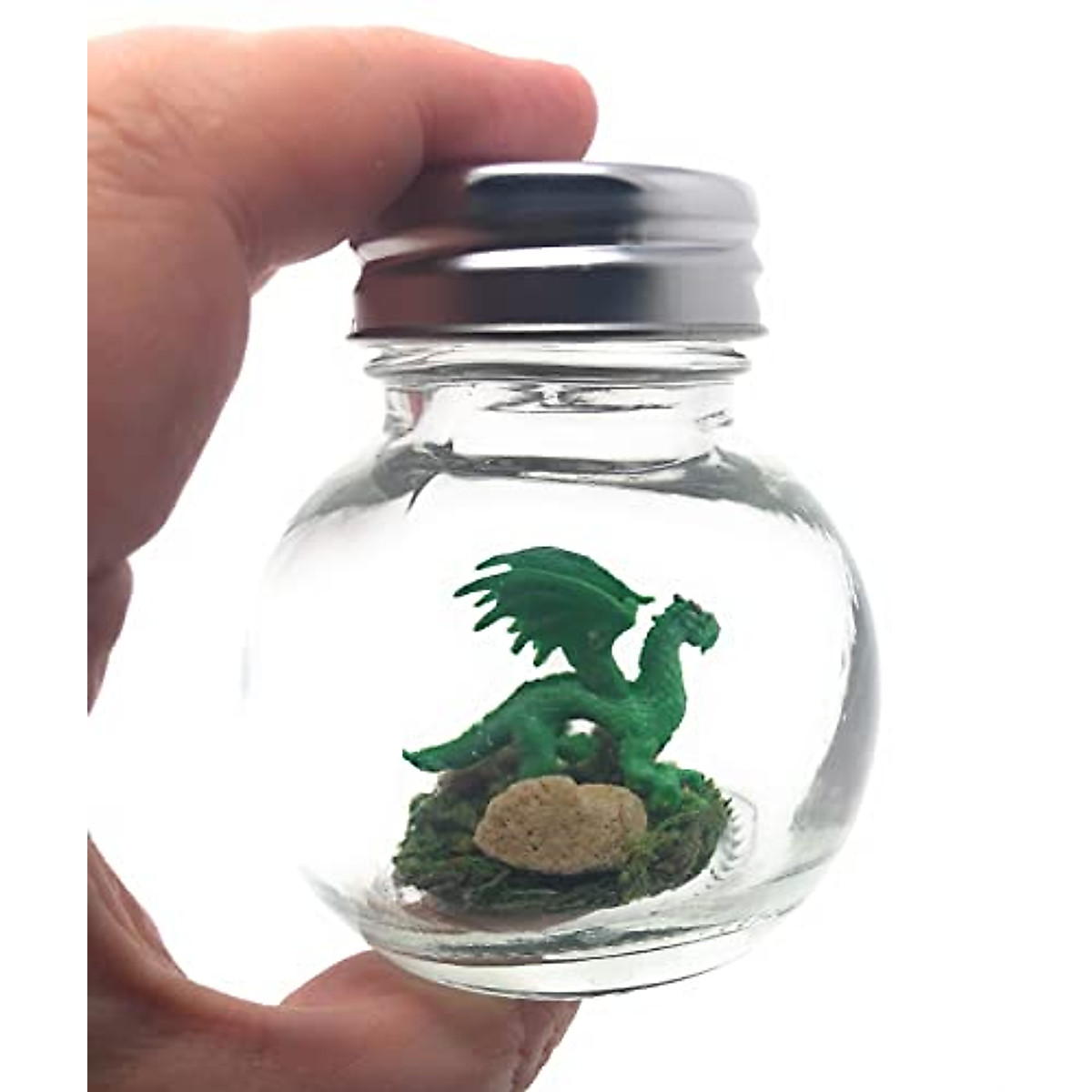 1 Inch Pet Dragon Green with Adoption Certificate