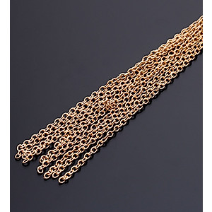 ALEXY 2Pcs Long Chain Pendant Necklace Set, Filigree Quatrefoil and Celtic Knot Pendant Tassel Y Necklaces for Women (B Gold + Gold)