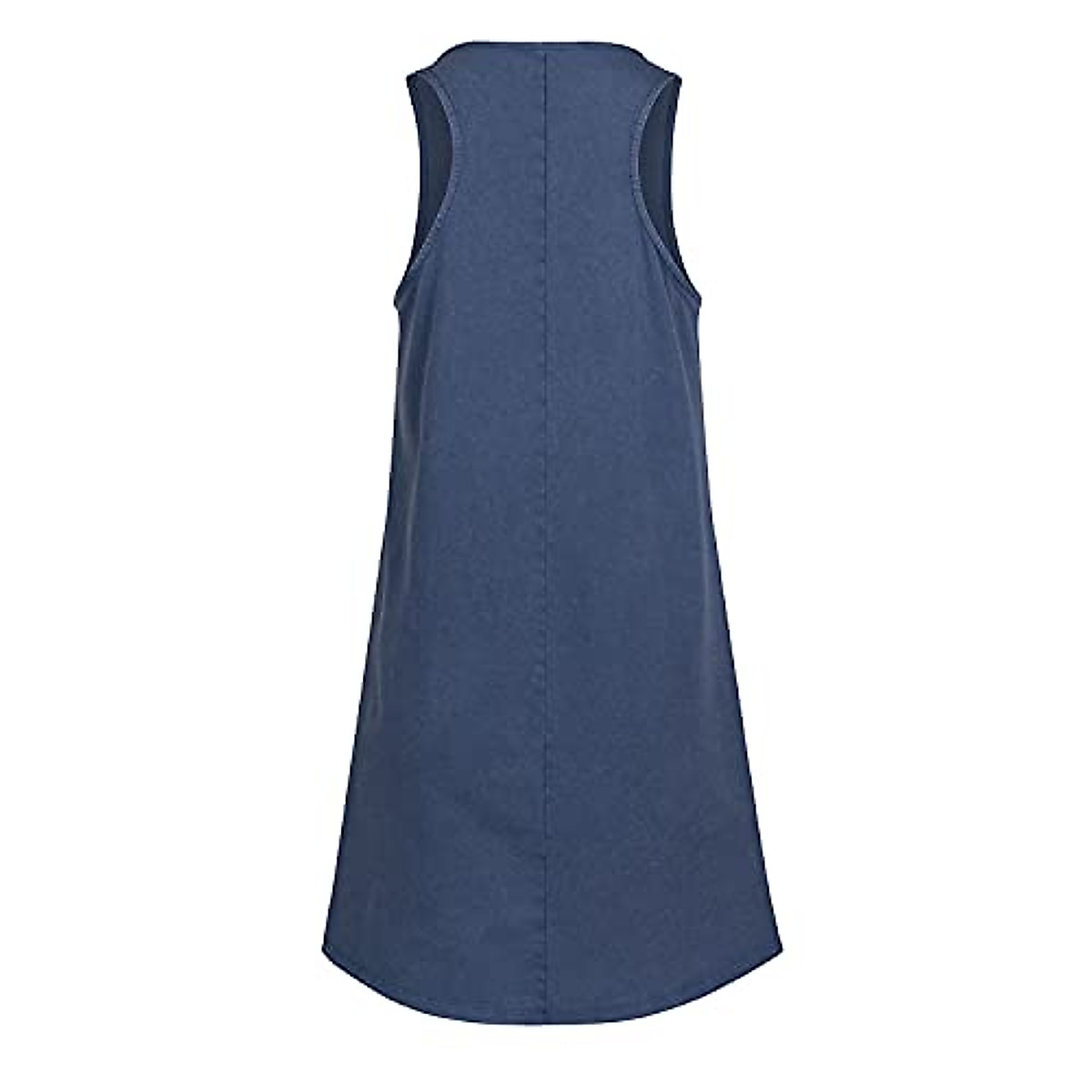 Instant Message - Do The Sexy Dexy - Women's Sleeveless Shift Dress - Size X-Large Indigo