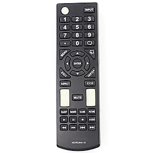 New NS-RC4NA-16 Replacement Universal Remote Control fit for Insignia TV Model Numbers Ending in 10A A11 A12 A13 A14 A15 A16 NS-32DD220NA16C NS-50D420NA16 NS-50D421NA16 NS-55D420NA16 NS-40D420NA16