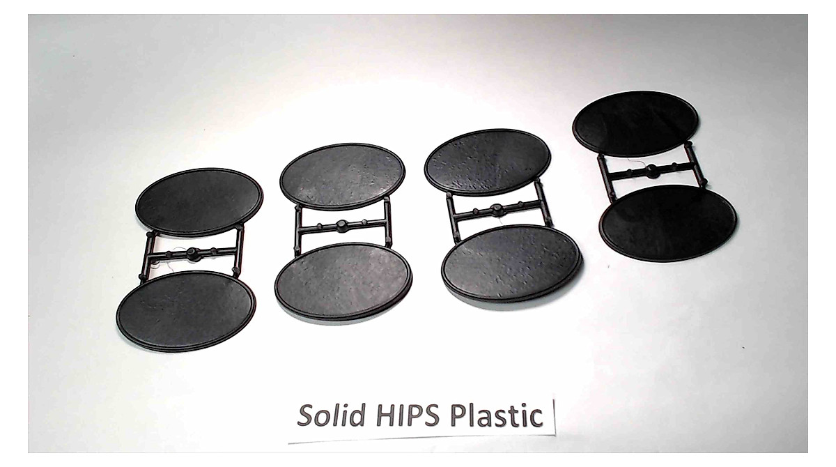 Proxie Models Oval Figure Bases for Tabletop Wargames