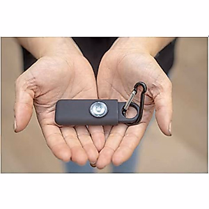 Safe Personal Alarm for Women with pin, Loud Siren and Flashing Strobe Led Light, Patented Self Defense Siren. Security and Safety Alarm for Seniors and Kids