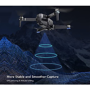 Ruko F11 Drones with Camera for Adults 4K, 60Mins Flight Time, FPV Drone with GPS, Quadcopter with Brushless Motor, Follow Me, Auto Return Home, Long Control Range Drone for Beginners