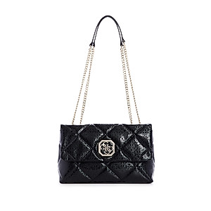 GUESS Dilla Convertible Crossbody Flap, Black