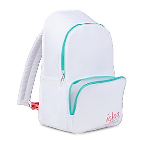 Igloo Retro White Backpack Cooler