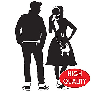 Beistle 50's Dancing Silhouettes