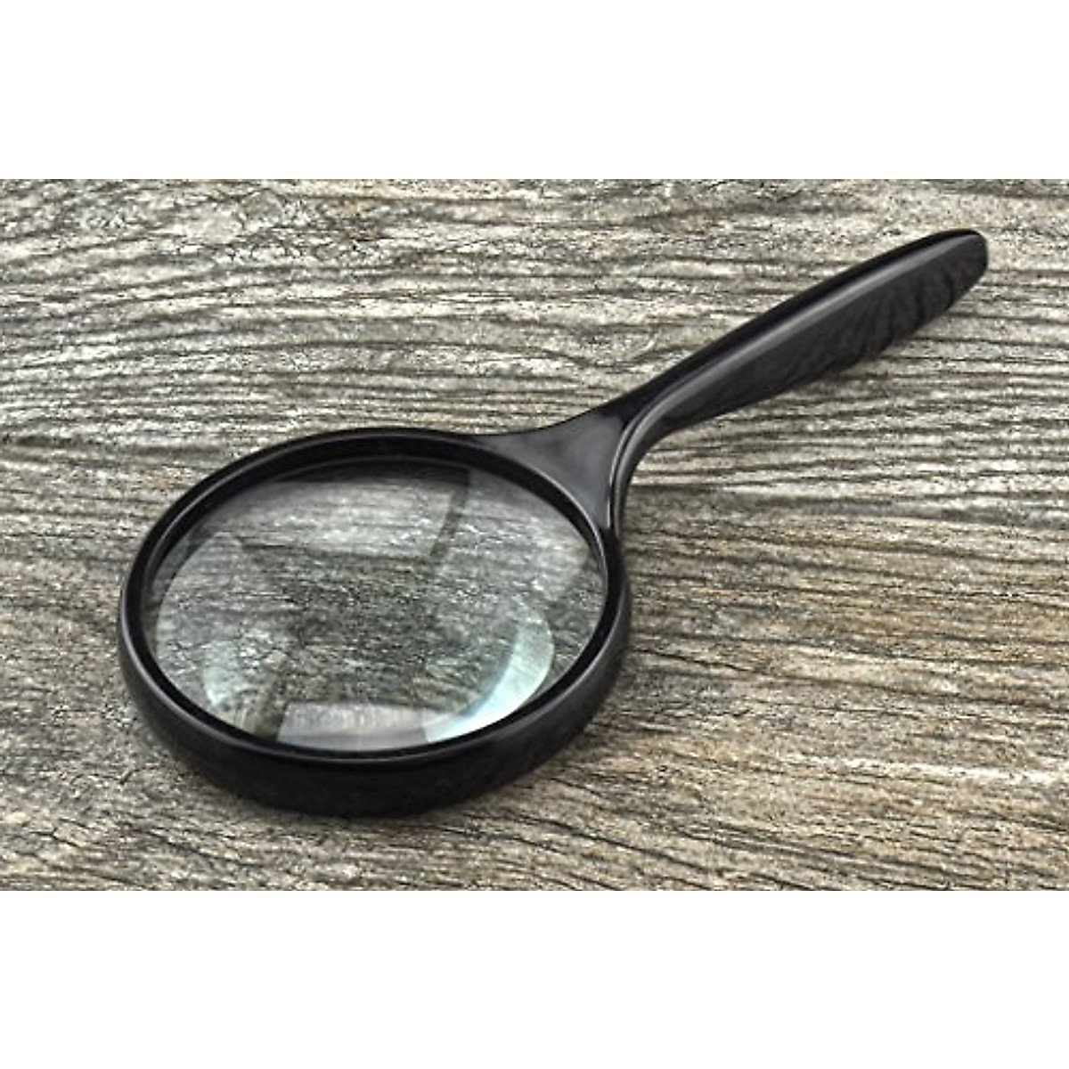 SE 3x Ergonomic Handheld Magnifier with 3" Glass Lens Dia. - MH2117-3