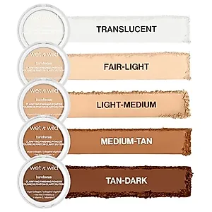 wet n wild Bare Focus Clarifying Finishing Powder | Matte | Pressed Setting Powder Light-Medium