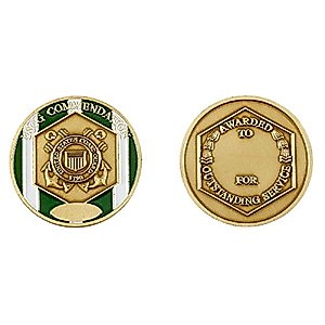 US Coast Guard Commendation Challenge Coin