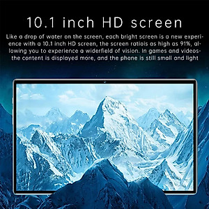 10.1 Inch Tablet PC, 100‑240V Capacitive Screen Tablet 8GB RAM 256GB ROM 8 Core Processor for Android 12 System Clear Dual Speakers for Home (US Plug)