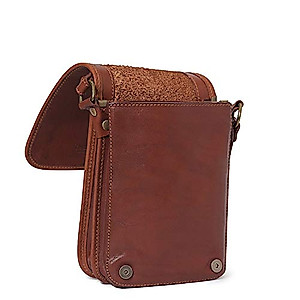 I Medici Varese Small Crossbody Purse in Brown
