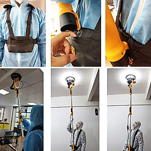 Electric Drywall Sander Support Harness/Dust-Free Wall Grinding Machine Shoulder Strap/Drywall Sander Shoulder Harness/Attachment/Accessoriessanding machine harness