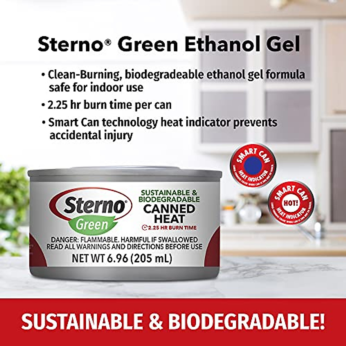 Sterno Party Pack Disposable Aluminum Chafing Dish Buffet Set with Green Canned Heat Warmers, Wire Racks, Foil Pans, and Serving Utensils, 3 Pack, Silver