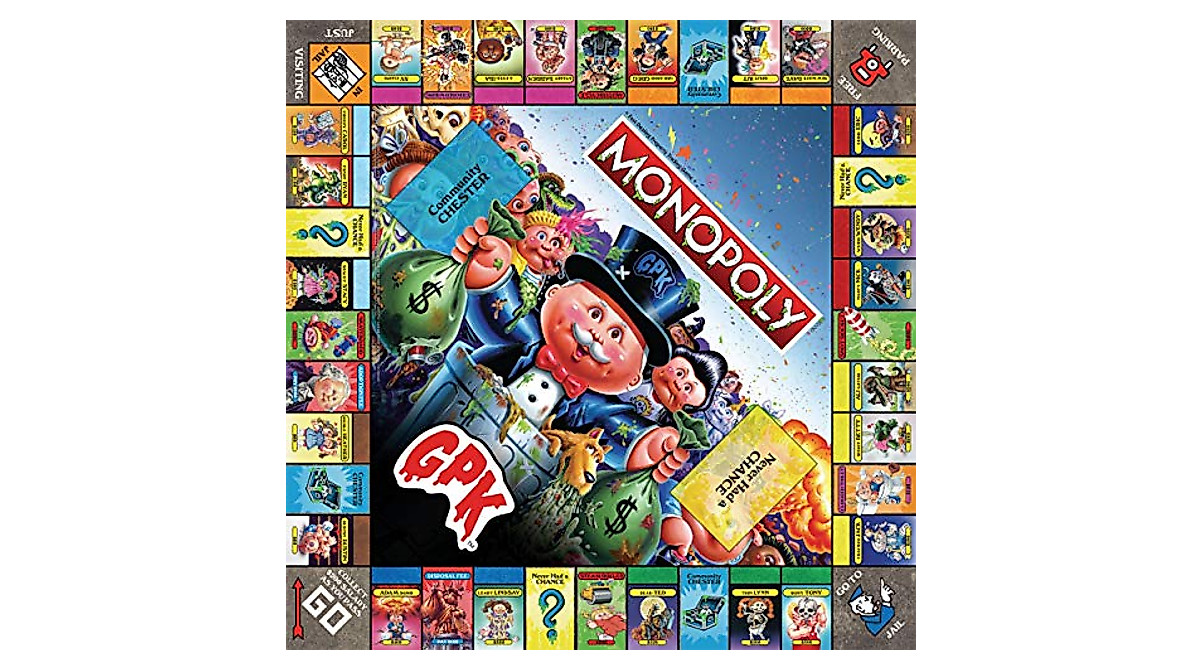 Collectible Garbage Pail Kids Monopoly Game