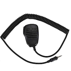 Speaker Mic for Yaesu Vertex Walkie Talkie VX-6R, VX-7R, VX-6E, VX-7E, VX-120, VX-127, VX-170, VX-246, VX-270, VX-177, VX-700, VX-710 etc,Waterproof and 360 Degrees Rotation PTT Hand Microphone