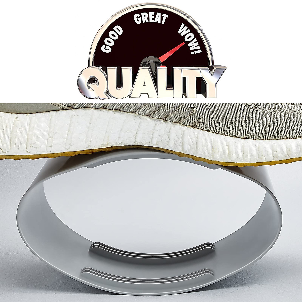 5 Inch Portable Air Conditioner Exhaust Hose Coupler Connector Exhaust Tube Connector Conditioner Round Air Exhaust Tube for Portable Air Conditioner