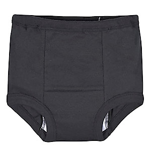 Gerber Baby Boys Infant Toddler 4 Pack Potty Training Pants Underwear Space Blue and Black 3T