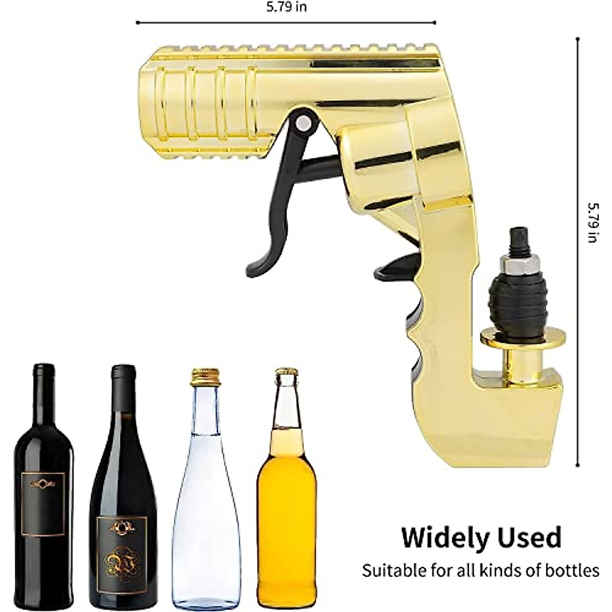 Champagne Gun, the Fourth Generation of Upgraded Champagne Gun Shooter, Longer Range, Champagne Gun Is Suitable for A Variety of Bachelor Parties, Birthdays, Celebrations
