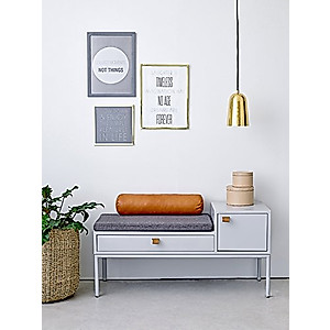 Bloomingville Round Seagrass Baskets, Set of 3, Natural