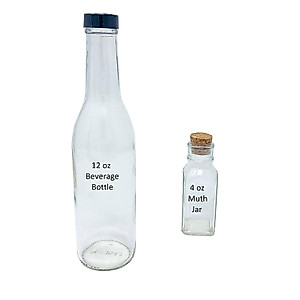 55 x 28 mm Clear Perforated Shrink Band for Large Boston Rounds, Cylinder Bottles, Carafe Bottles and More. [Compatible Diameter Range: 1” – 1 1/4”] - Bundle of 250