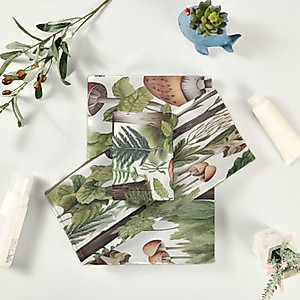 Flradish Watercolor Flowers Towels 3 Pack Bath Towels for Bathroom Set Soft Cotton Highly Absorbent Lightweight & Quickdry Towel Set 1 Bath Towel,1 Hand Towel,1 Washclothe