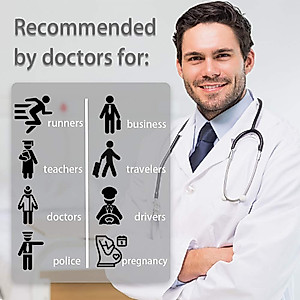 SunFeeling Compression Socks Women & Men 20-30mmHg - Best Support for Running,Sports,Hiking,Flight Travel,Circulation (Multicoloured, 6 Pairs, Large-X-Large)