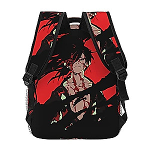 Anime Dororo Laptop Backpack College Bookbag Travel Casual Daypack Boys Girls
